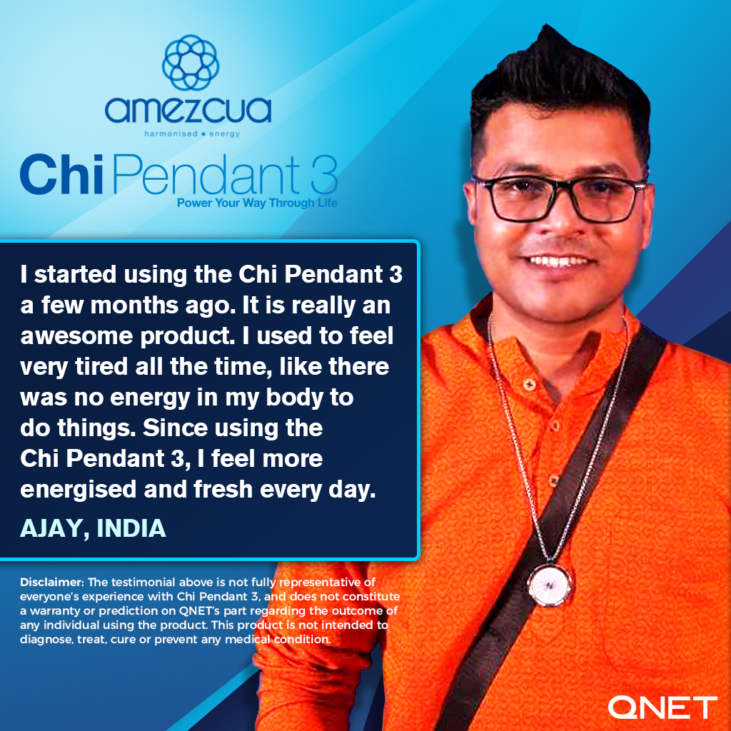 Chi Pendant | Amezcua Chi Pendant | QNET