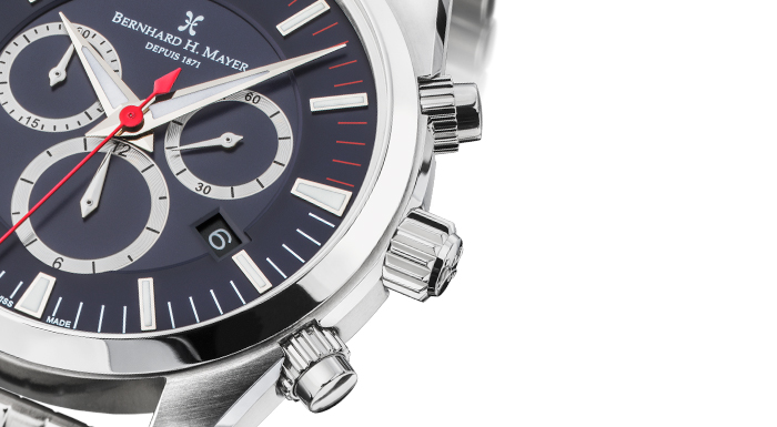 Ascent Chronograph Watch - Stainless Steel