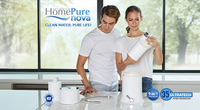 HOMEPURE NOVA + 9-STAGE FILTER CARTRIDGE