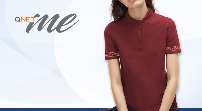 her QNET EST. 98 Polo - Cherry Red (XL)