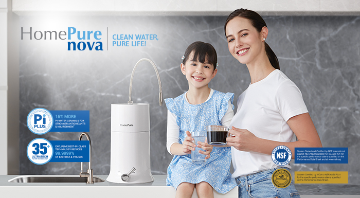 HomePure Nova Water Filtration System (Pi-Plus) + HomePure 9-Stage ...