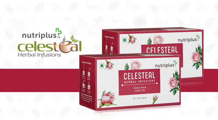 Nutriplus Celesteal Rose Tea x 2